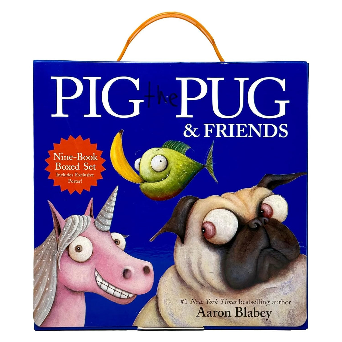 Pig the Pug & Friends Collection 9 Books Box Set by Aaron Blabey (Pig