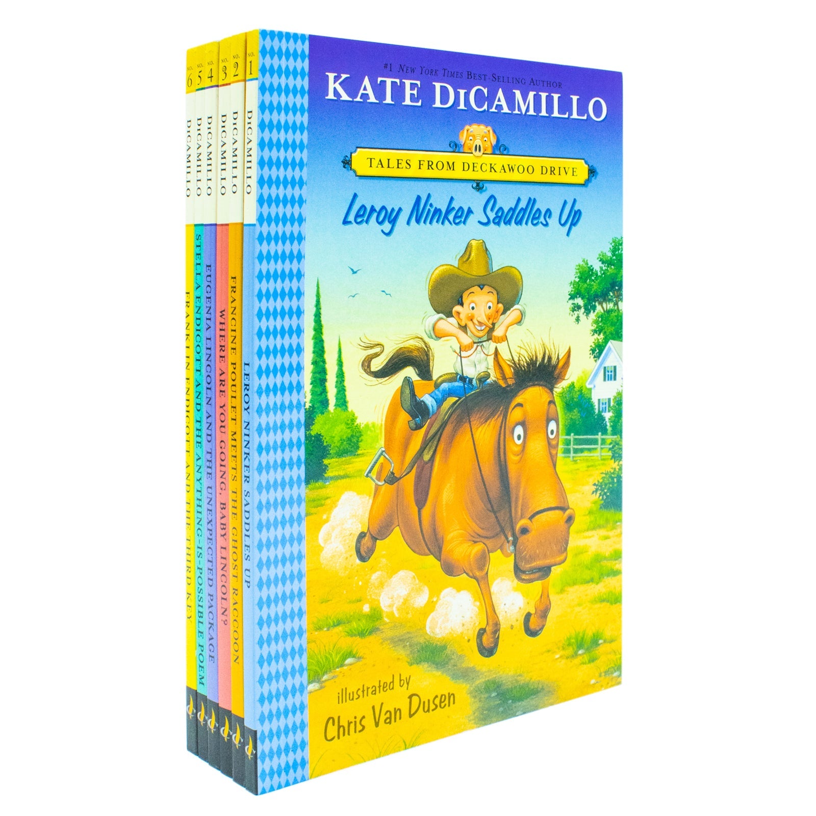 Tales from Deckawoo Drive Volume 1-6 Books Collection Set By Kate DiCa