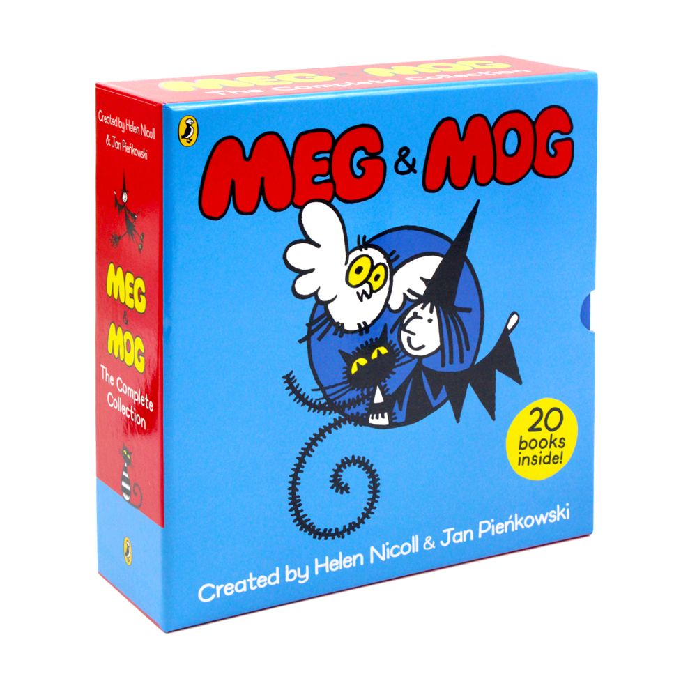 Meg & Mog Complete Collection of 20 Children's Illustrated Books