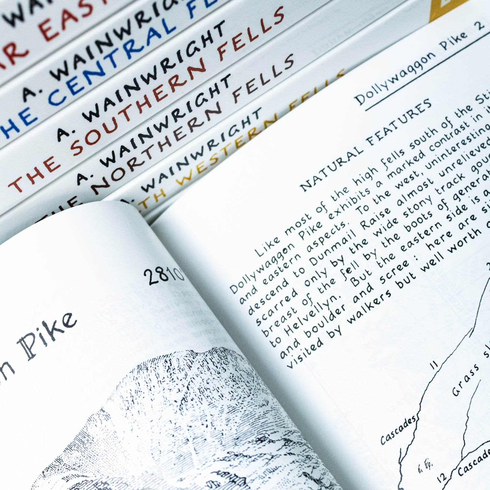 The Pictorial Guides To The Lakeland Fells 7 Books Set By Ullswater ...