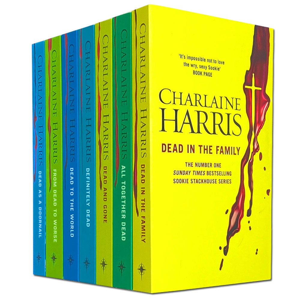 Sookie Stackhouse True blood Series Collection 7 Books Set By Charlain